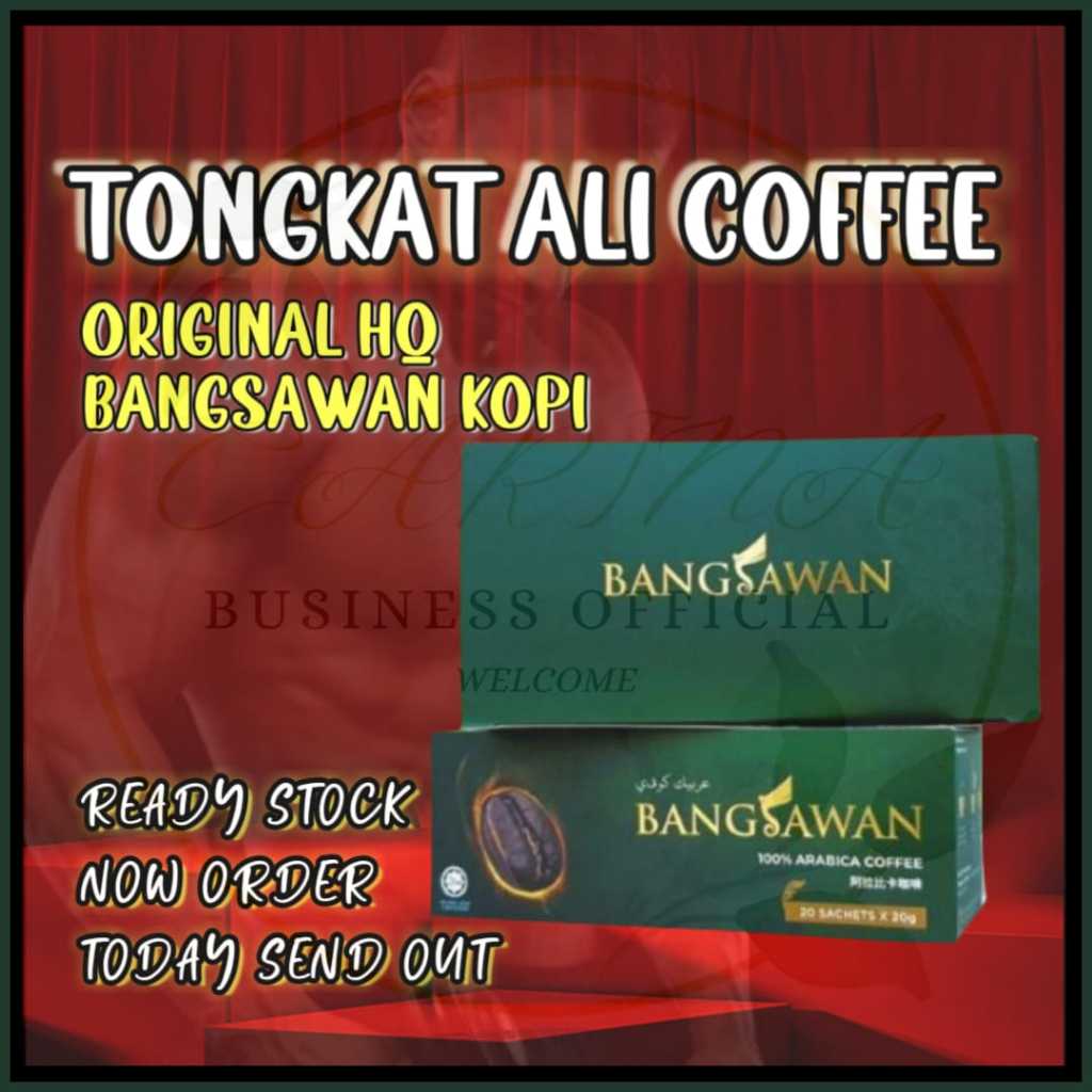 🔥BANGSAWAN KOPI | TONGKAT ALI COFFEE | TAHAN L.M | ORIGINAL HQ 100% ...