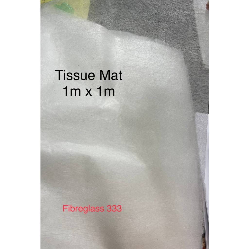 Fibreglass Tissue Mat / Kain Tisu Fiber Bot 1m x 1m | Shopee Malaysia