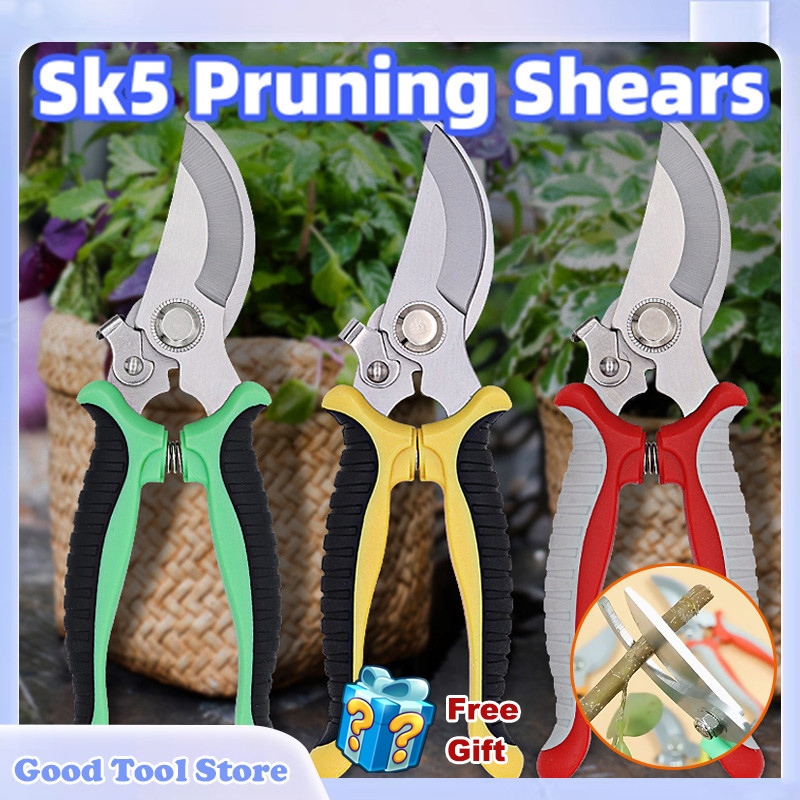 Sk5 Clip Pruning Shears Garden Scissors Tree Cutter Plant Scissor ...