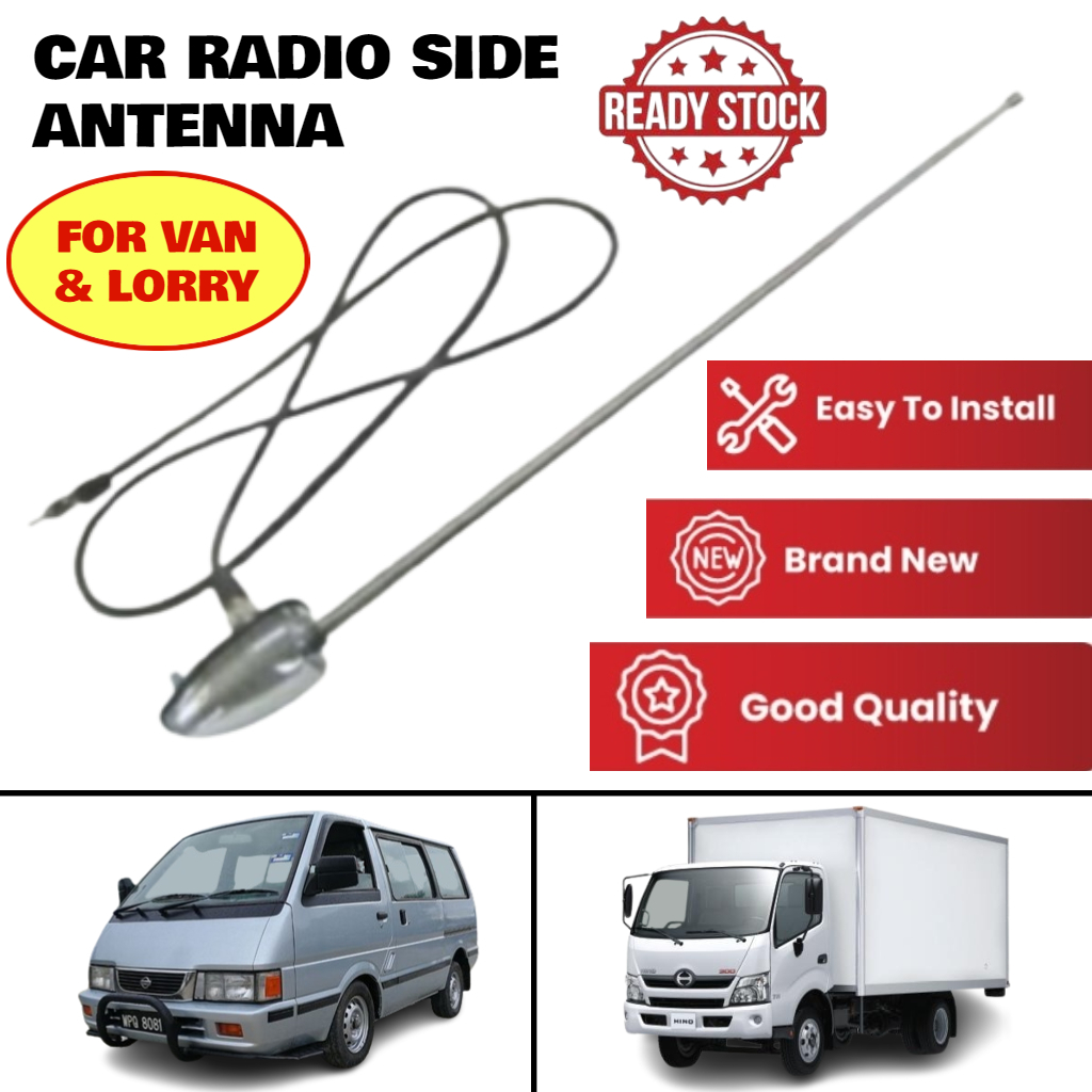 Universal Lorry Van Truck (Modified) Car Radio Side Antenna | Shopee ...