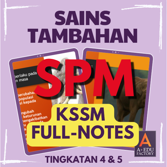 рџ љpdf Nota Lengkap Sains Tambahan Tingkatan 4 5 Spm Kssm A Notes