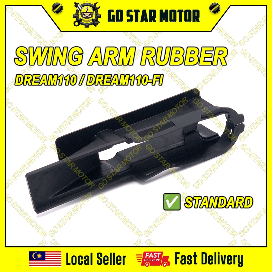 EX5 DREAM110 FI DREAM110FI DREAM FI Swing Arm Rubber Getah Chain Guard ...