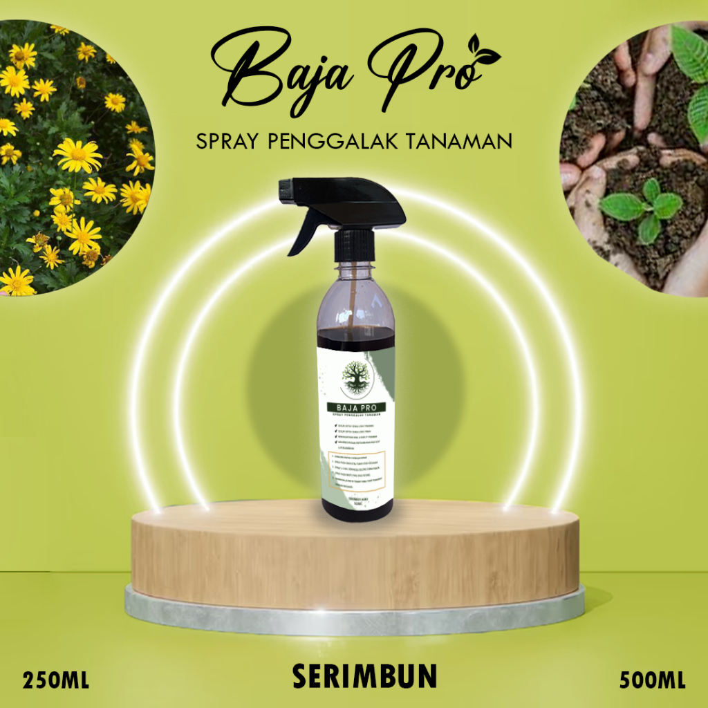 BAJA PRO / Baja Foliar / Spray Penggalak Tanaman / Baja Bunga / Baja ...