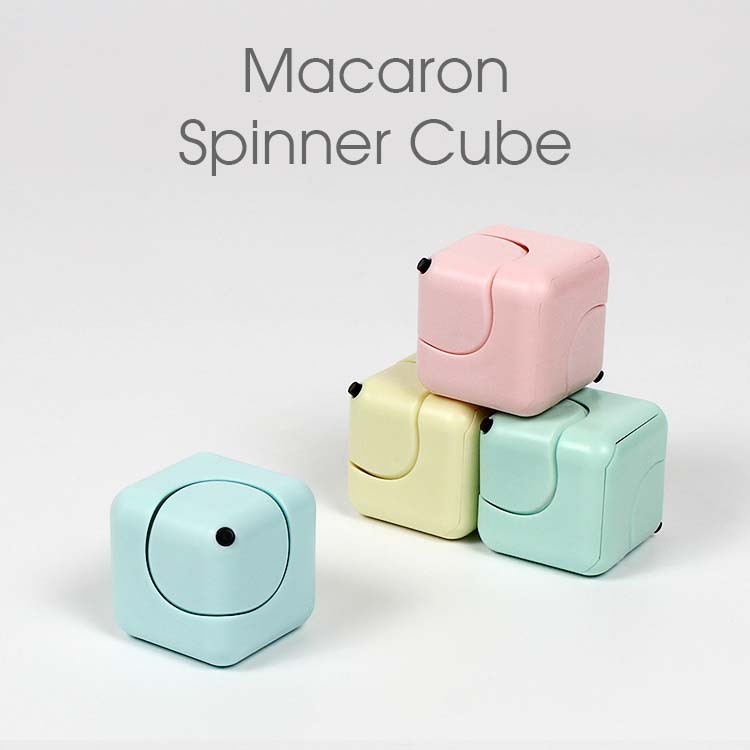 [Ready Stock] Macaron Spinner Cube Fidget Cube Toys Decompression ...