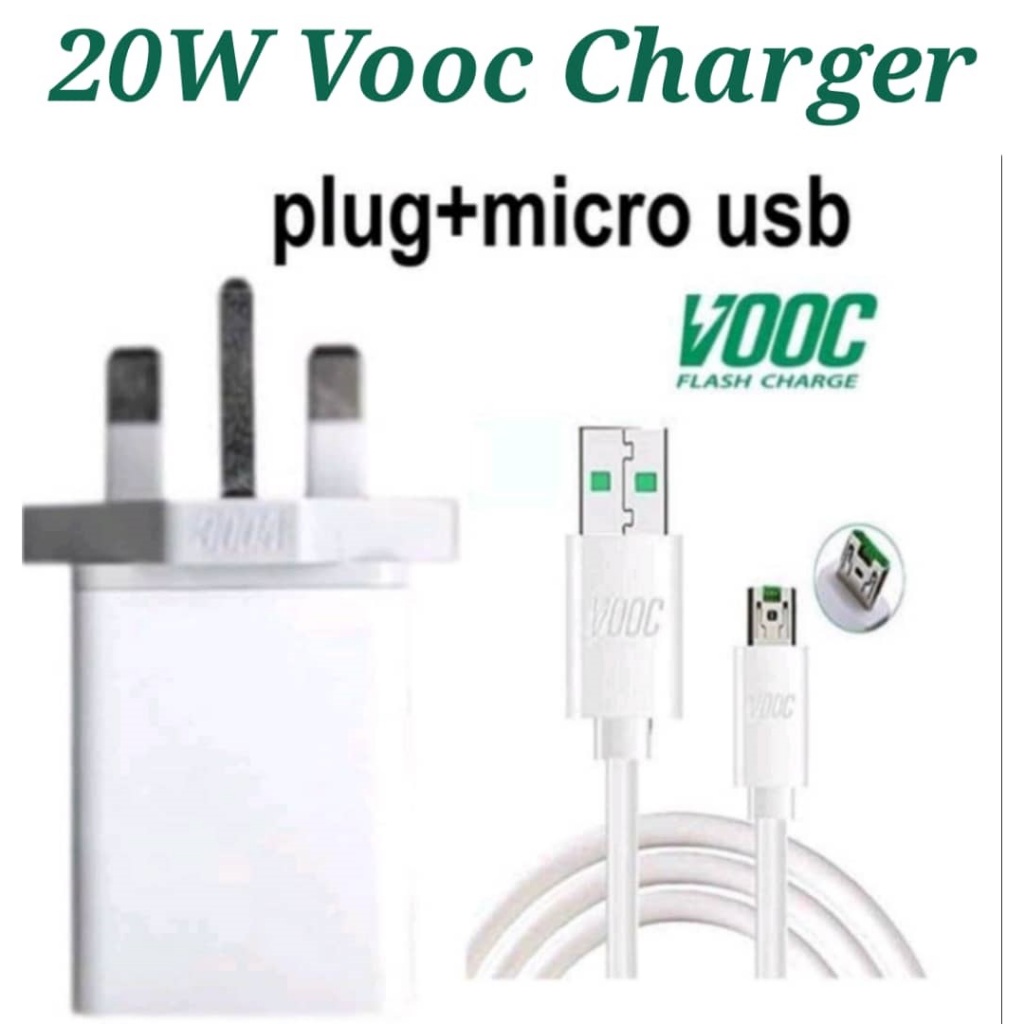 65W SUPER CHARGER 20W VOOC Flash Charger 5V/4A Adapter charger With ...
