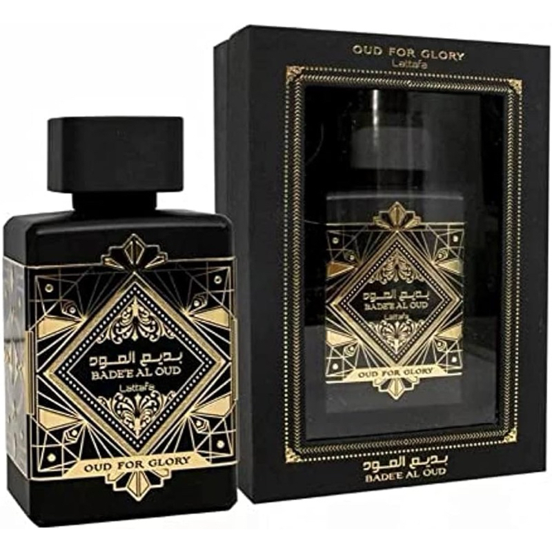 Bade'e Al Oud perfume NEW BATCH🌟Original Lattafa 3D Sticker🌟 Oud for ...