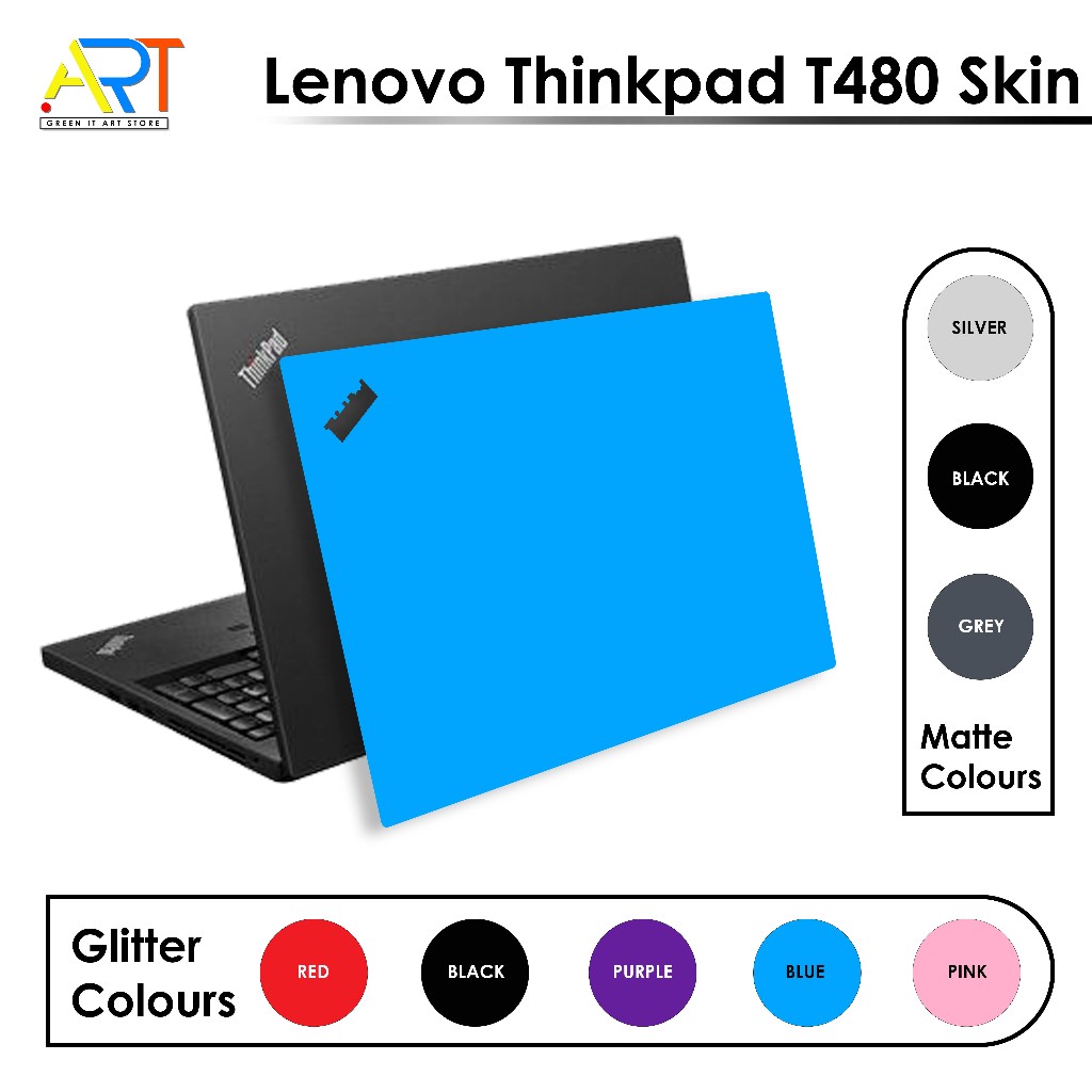 Lenovo Thinkpad T480 Skin Sticker / DIY / Easy To Paste / GreenIT ...