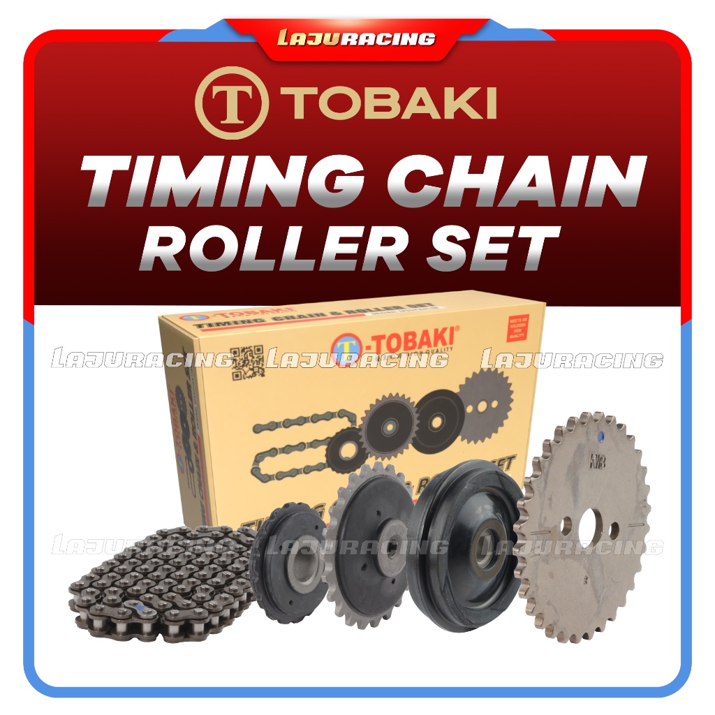 TOBAKI TIMING CHAIN AND ROLLER SET EX5 DREAM110 CLASS WAVE100 WAVE110 ...