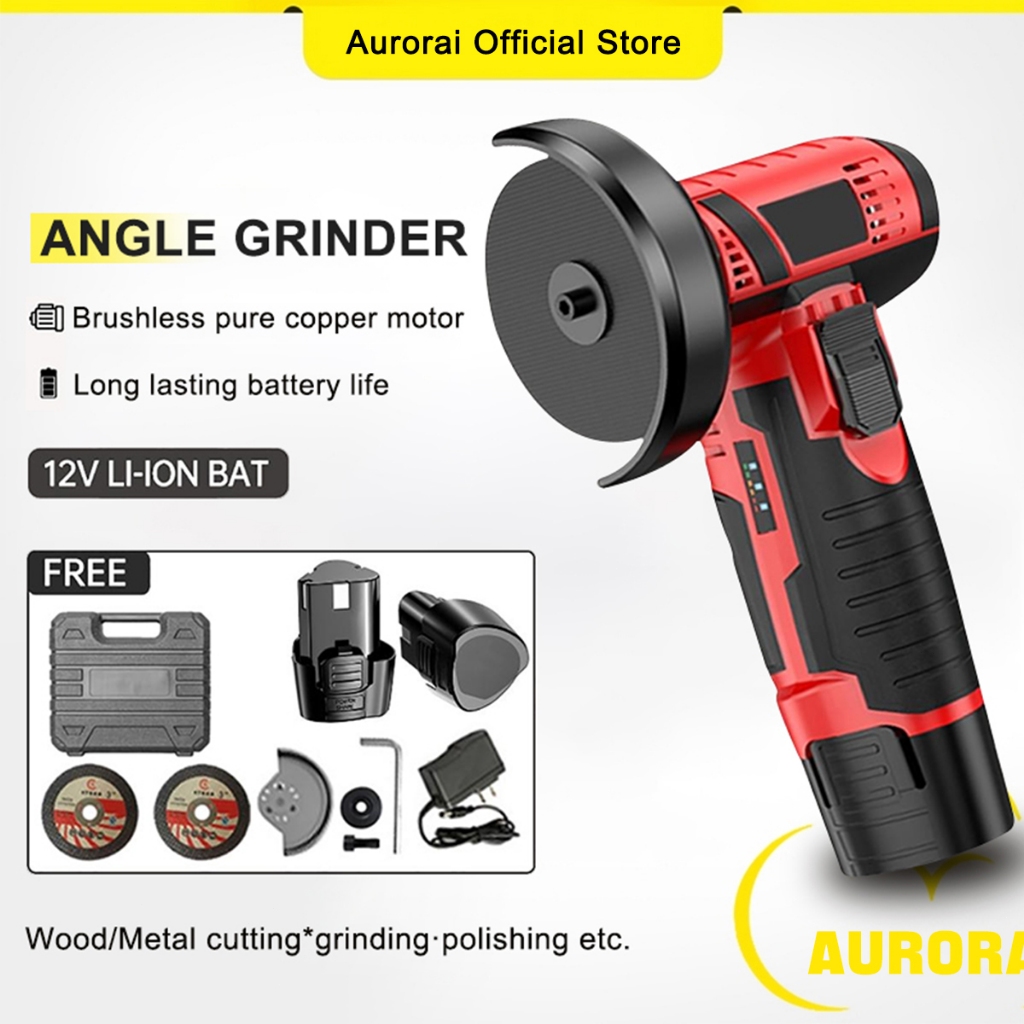 12V 19500rpm 3 Inch Electric Grinding Tool Multifunctional Grinder ...