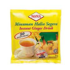 Instant Ginger Drink with Honey/Minuman Halia Segara Dengan Madu (30pcs ...