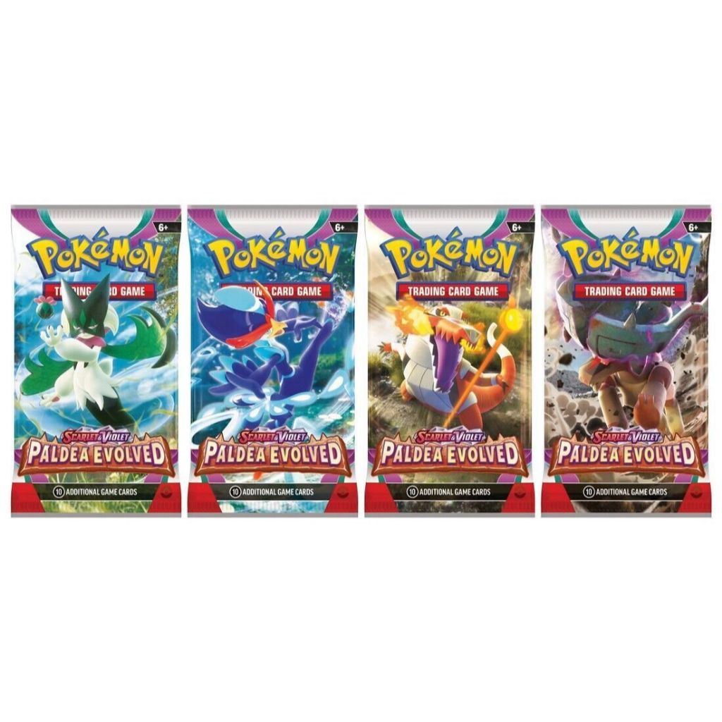 TCG POKEMON CARD SV02-POKEMON BOOSTER BOX PAKDEA EVOLVED ENG (LOOSE ...