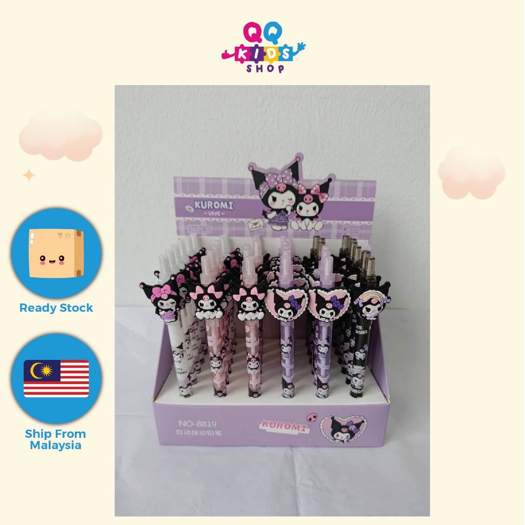 Fancy Kuromi Design Mechanical Pencil 0.5mm ( 8819 ) | Shopee Malaysia