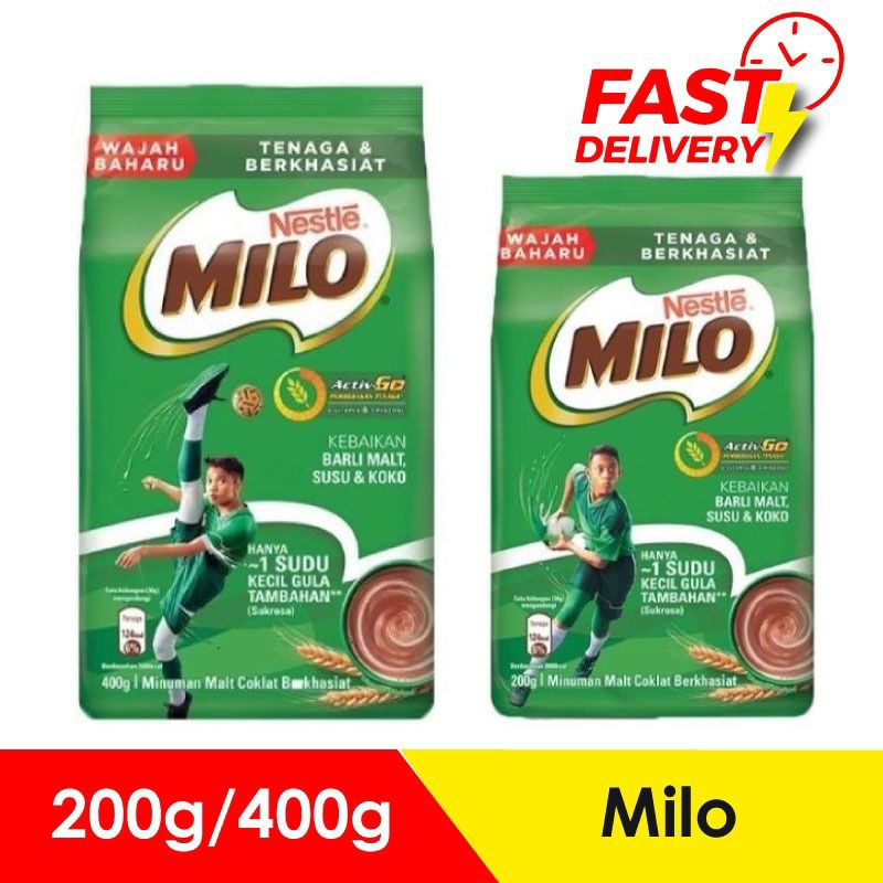 Nestle Milo Powder Softpack (200g/400g) | Shopee Malaysia