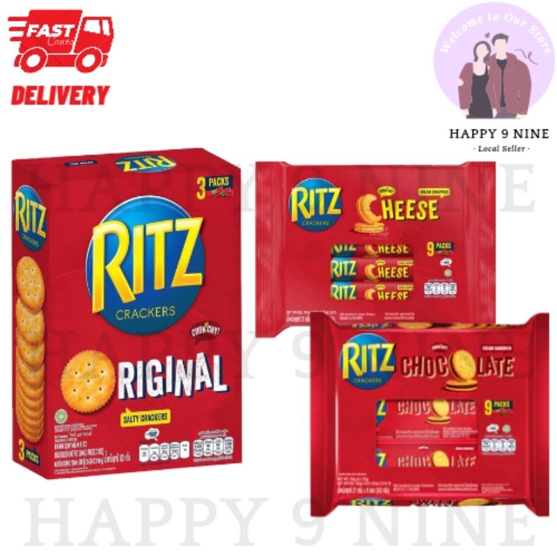 Ritz Crackers Original Salty Crackers Ritz Salty Cracker Ritz 咸饼 Ritz 咸苏打饼 Ritz cheese Biscuit ...