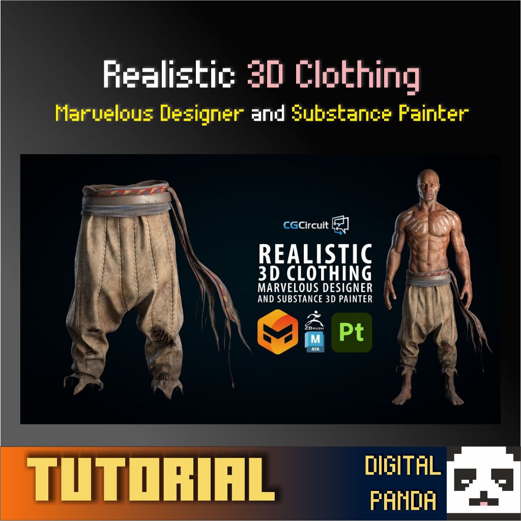 [ FULL TUTORIAL] Realistic 3D Clothing Marvelous Designer and Substance ...
