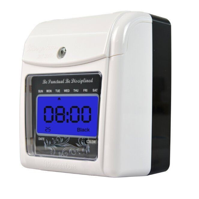 Biosystem BX3300D Heavy Duty Time Recorder Punch Card Machine | Shopee ...