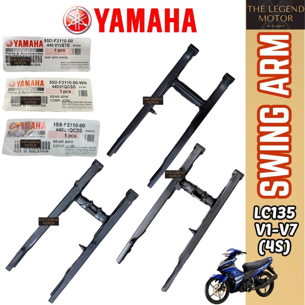 LC135 V1 V2 V3 V4 V5 V6 V7 V8 135LC LC 4S 5S SPEED Swing Arm Comp Rear Belakang Fork 55D-F2110 ...
