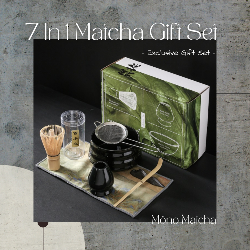 Mõno Matcha 7 IN 1 Gift Set Matcha Tools Japan Matcha Ceramic Tea ...