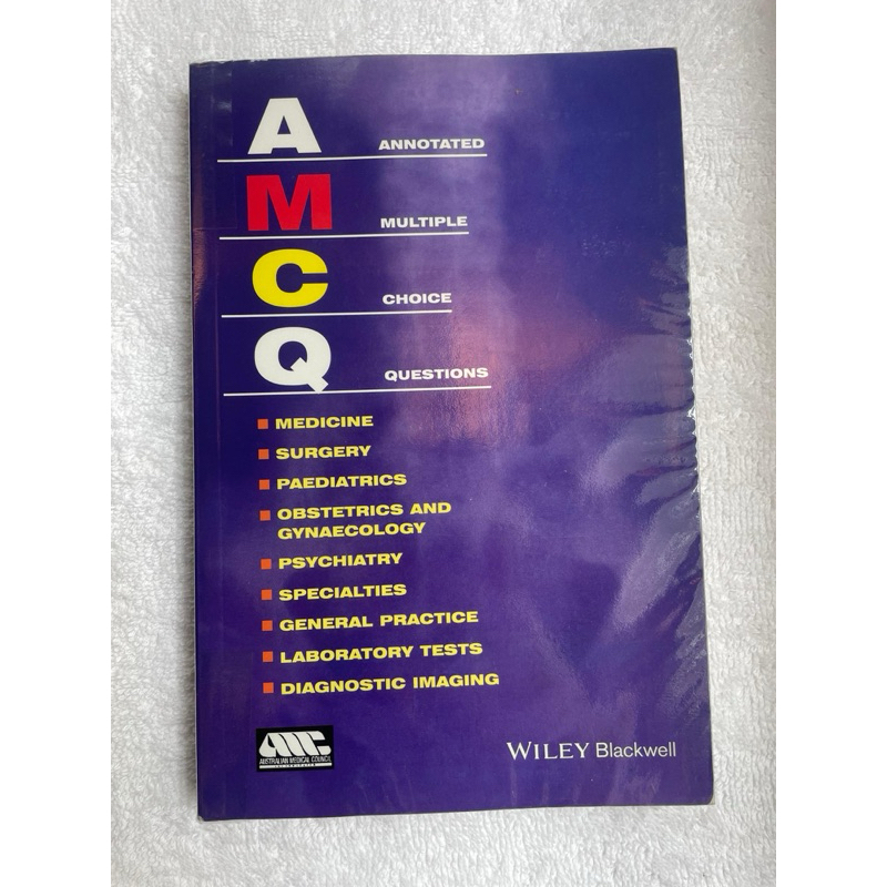 AMC Annotated Multiple Choice Questions (Not Used: Almost New) | Shopee Malaysia