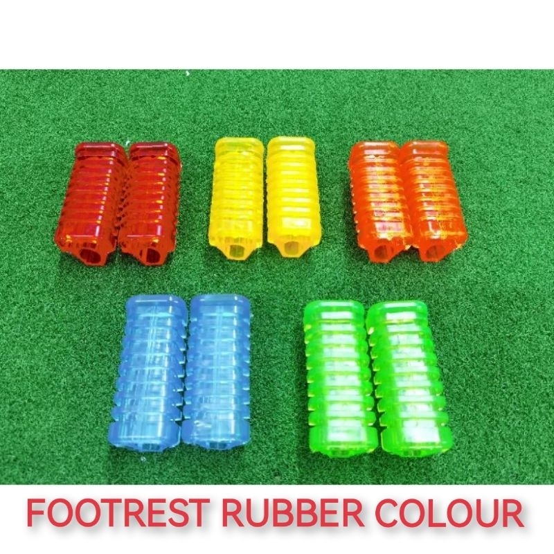 GETAH PEMIJAK KAKI UNIVERSAL EX5 WAVE LC135 KRISS FOOTREST RUBBER ...