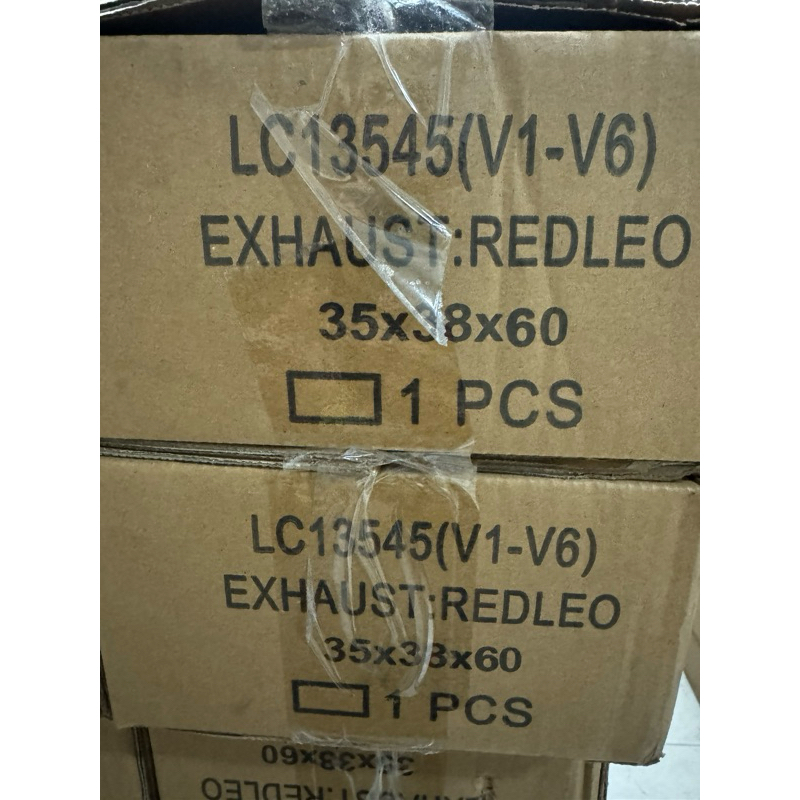 💯 ORIGINAL RED LEO Y15 / LC135 v1 - v8 / RS150 Y16 Y15ZR RACING EXHAUST ...