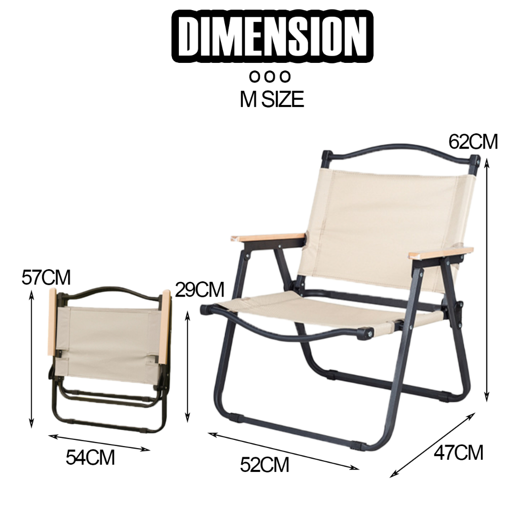OUTLANDER Kerusi Healing Murah Foldable Chair Folding Chair Healing ...