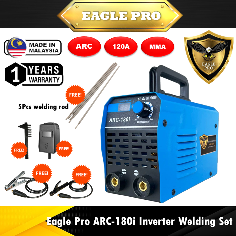 Eagle Pro Mma 120Amp welding machine Arc180i All ARC 180i Model mesin ...