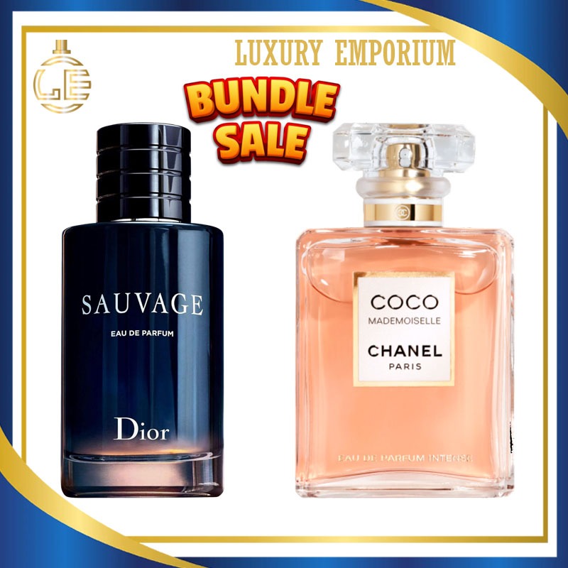 (2pcs Offer) Suvag EDP 100ml for men & ℂoco Mademoiselle Intense 100ml ...