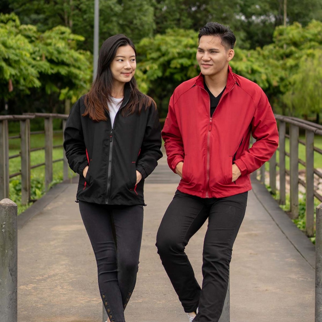 Unisex Full Zip Windbreaker Jacket OR WB04 | Shopee Malaysia