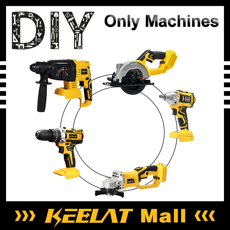 KEELAT Only machines Tool Set drill Hammer drill Impact wrench Angle ...
