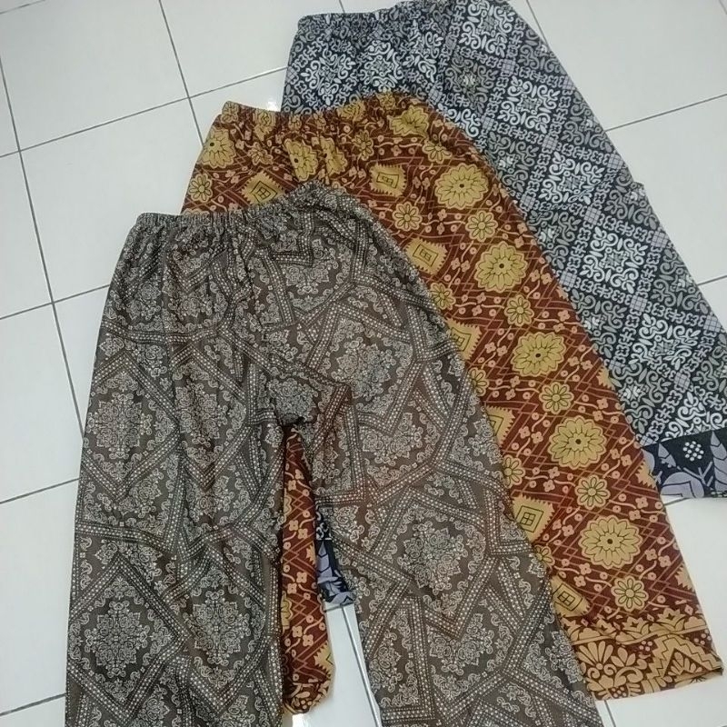 Seluar Palazzo Batik Dewasa | Shopee Malaysia