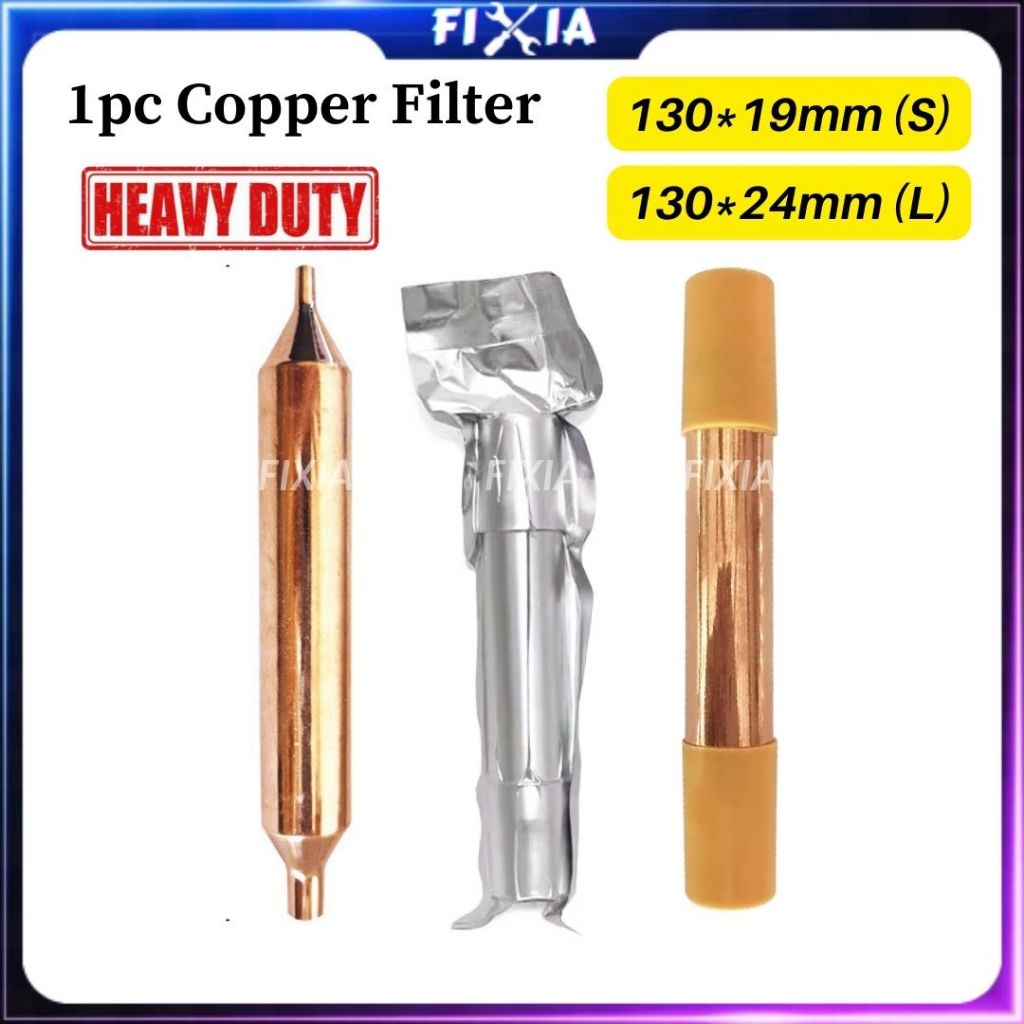 (1pc) Heavy Duty Refrigerator Fridge Copper Filter Cooper Dryer Drier ...