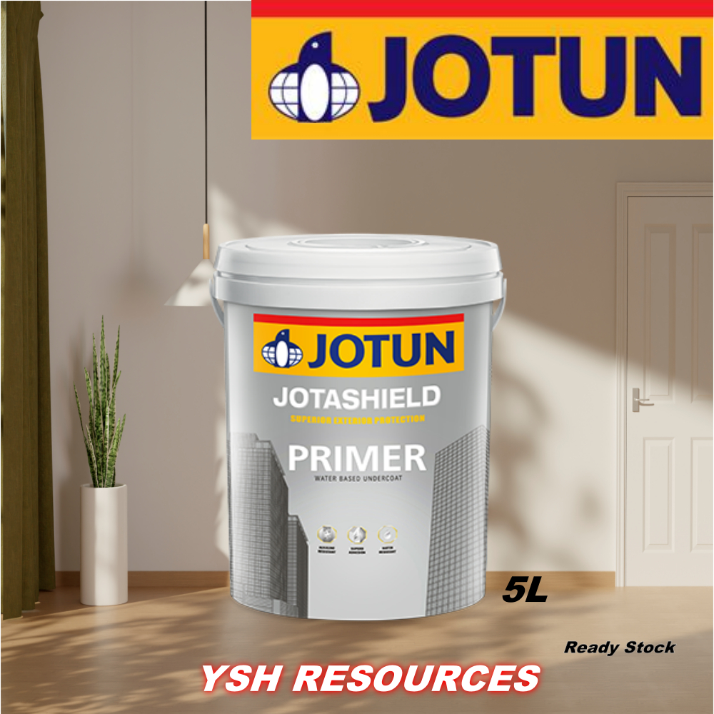 5L Jotun Jotashield Primer / Cat Undercoat Dinding / Wall Sealer ...
