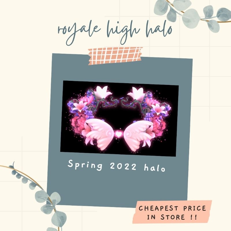 ROYALE HIGH SPRING 2022 HALO 🌸 (READ DESC) | Shopee Malaysia