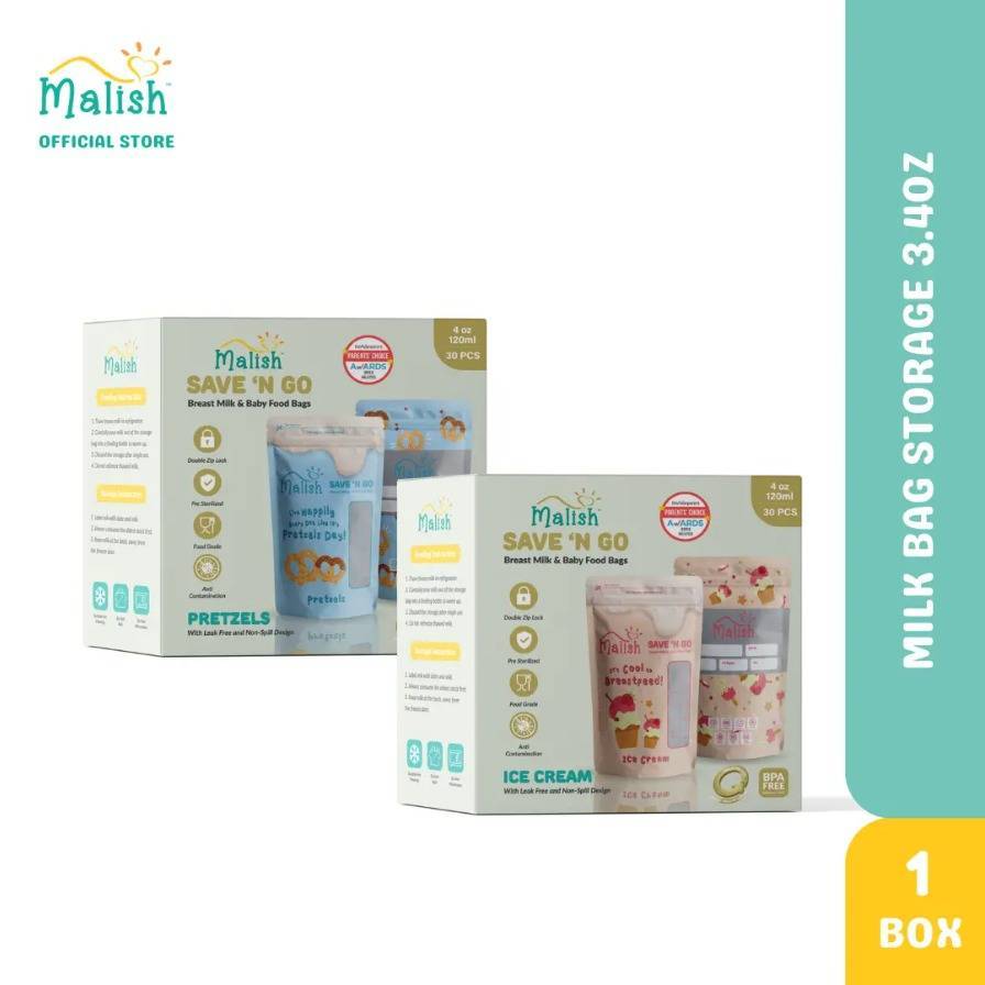 Malish Breast Milk Storage Bags Simpan Susu Badan | Shopee Malaysia