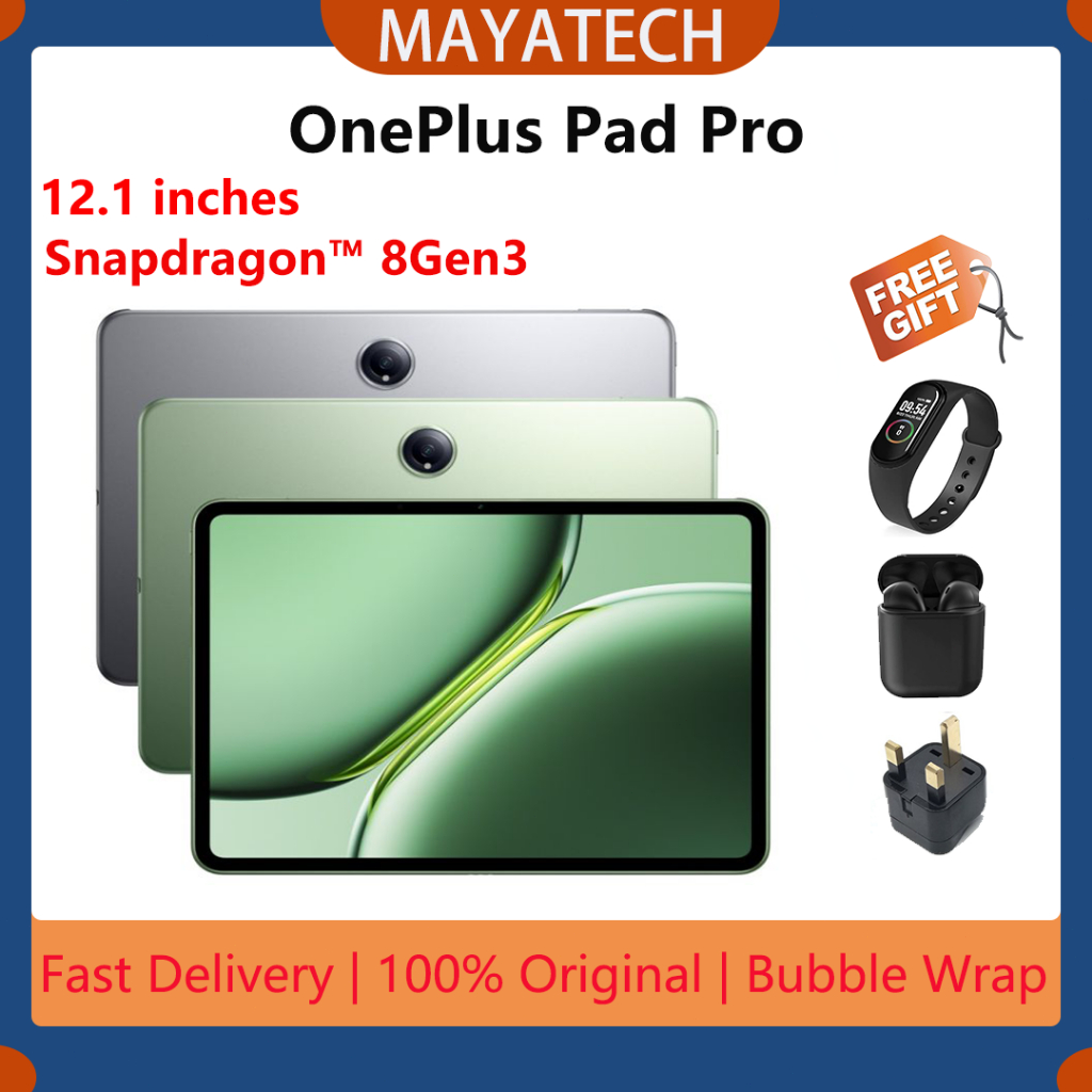 Brand New OnePlus Pad Pro 12.1 inches Snapdragon™ 8Gen3 9510 mAh 67W ...