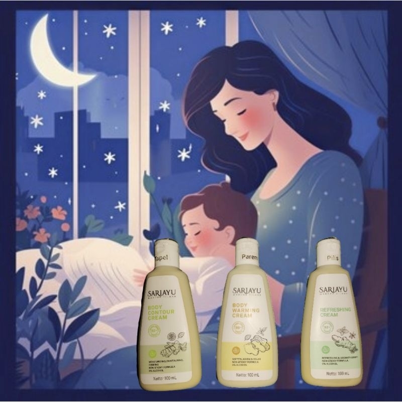 Set berpantang ibu bersalin Sariayu set bersalin pilis tapel param ...
