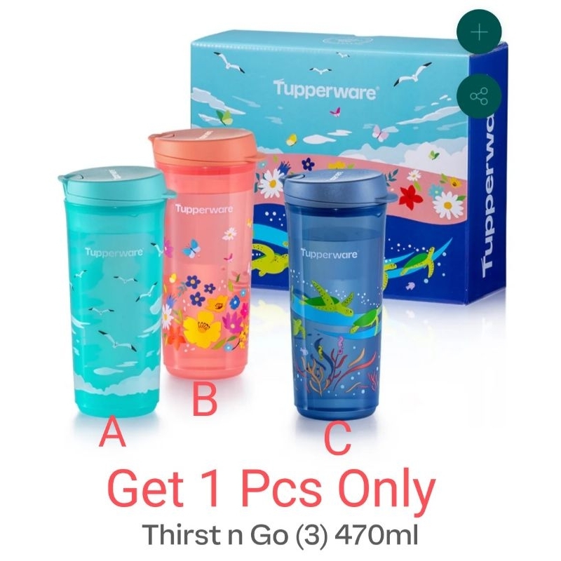 TUPPERWARE Thirst n Go 470ml(1 Pcs) | Shopee Malaysia