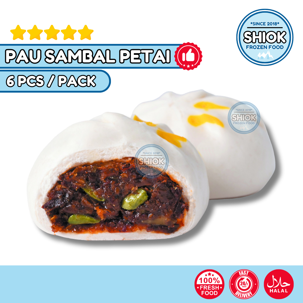HALAL Dim Sum | Pau Sambal Petai - Petai Pau | 6pcs / Pack (KV Area SHJ ...