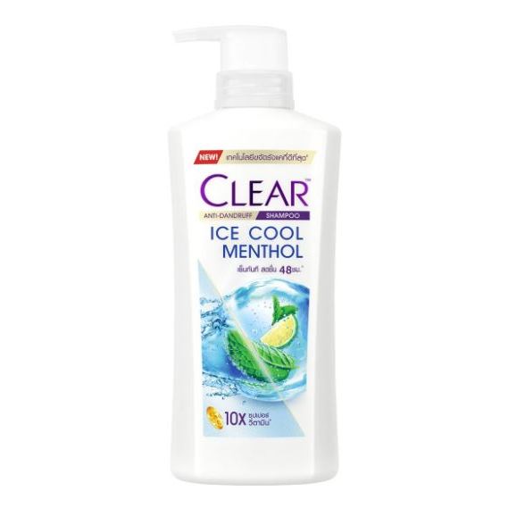 CLEAR Anti Dandruff Shampoo Ice Cool Menthol 400 ml. | Shopee Malaysia