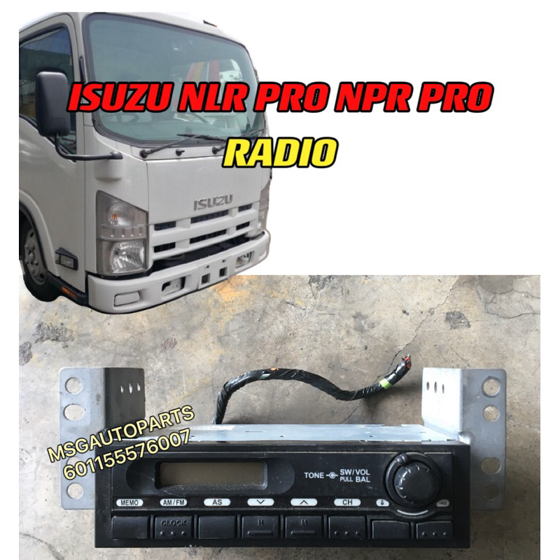 ISUZU NLR PRO NPR PRO RADIO HALFCUT USED | Shopee Malaysia