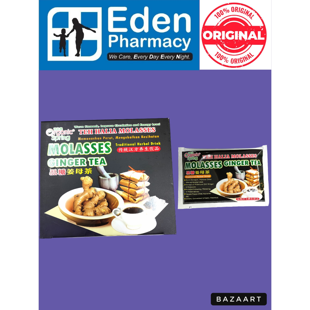 Organic Spring Molasses Ginger Tea ( 15g x 12 sachets ) | Shopee Malaysia