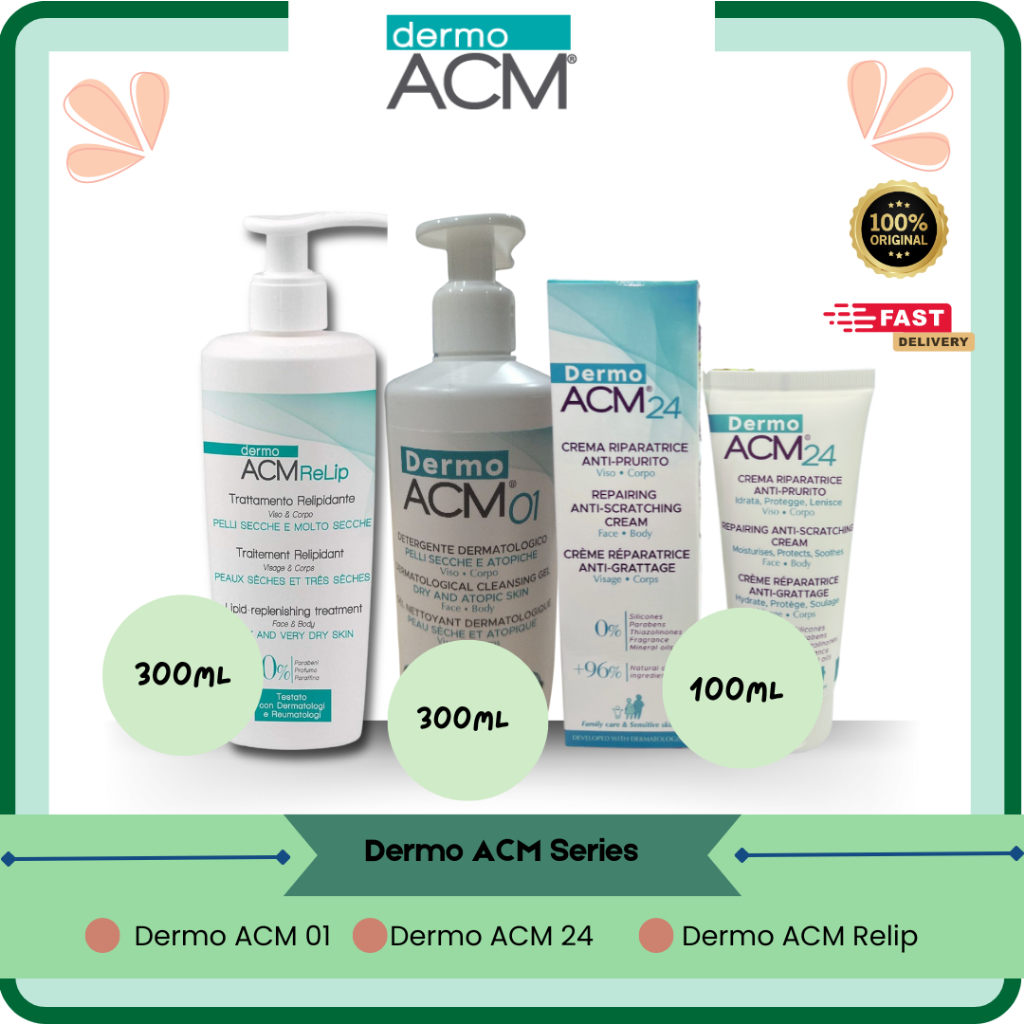 Dermo ACM Series | Dermo ACM 01 300 ml | Dermo 24 100ml | Dermo ACM ...