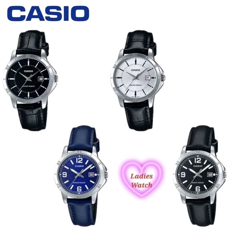 [2YEARS WARRANTY] Casio LTP-V004L Women Watches LTP-V004L-1A LTP-V004L-1B LTP-V004L-7A LTP-V004L ...