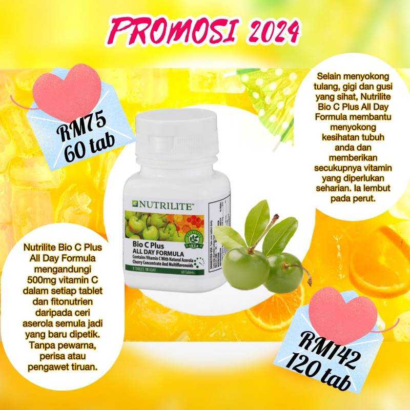 Nutrilite Bio C Plus All Day Formula | Shopee Malaysia