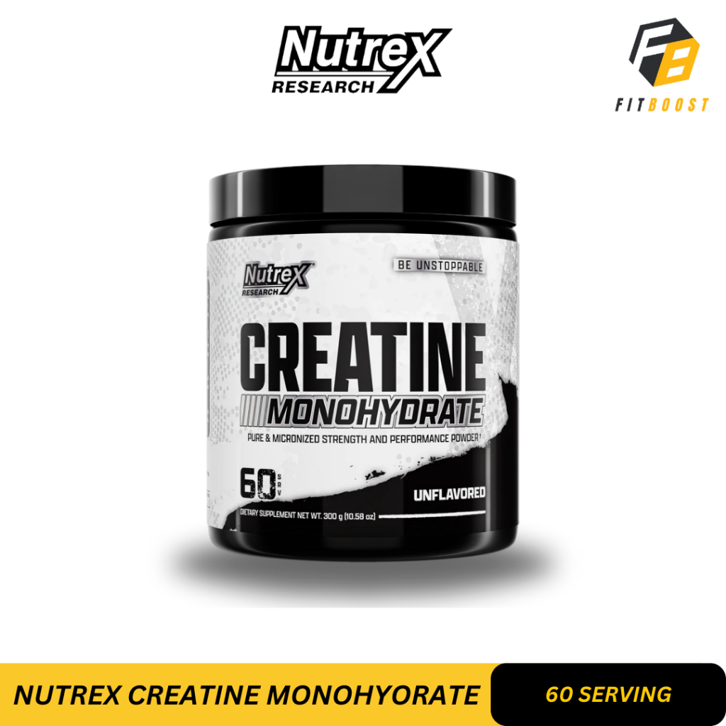 Nutrex, Creatine Monohydrate, Muscle Building Performance 300G | Shopee ...