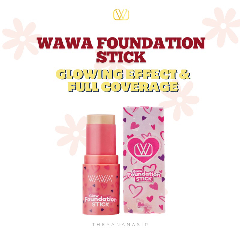 𝗪𝗔𝗪𝗔 𝗙𝗢𝗨𝗡𝗗𝗔𝗧𝗜𝗢𝗡 𝗦𝗧𝗜𝗖𝗞 𝗯𝘆 𝗪𝗔𝗪𝗔 𝗖𝗢𝗦𝗠𝗘𝗦𝗧𝗜𝗖 | Shopee Malaysia