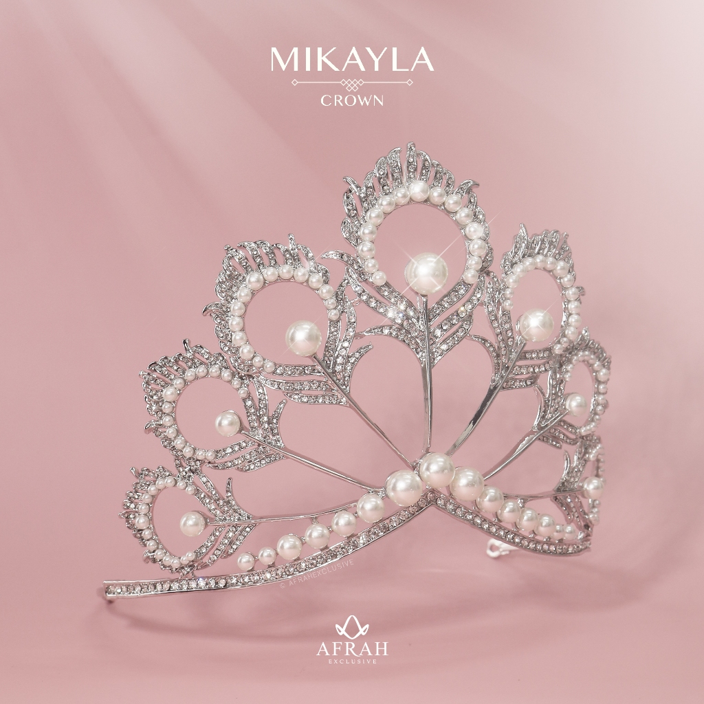 Crown Nikah Sanding Headband Tunang Nikah Pengantin Tiara Mahkota Bride ...