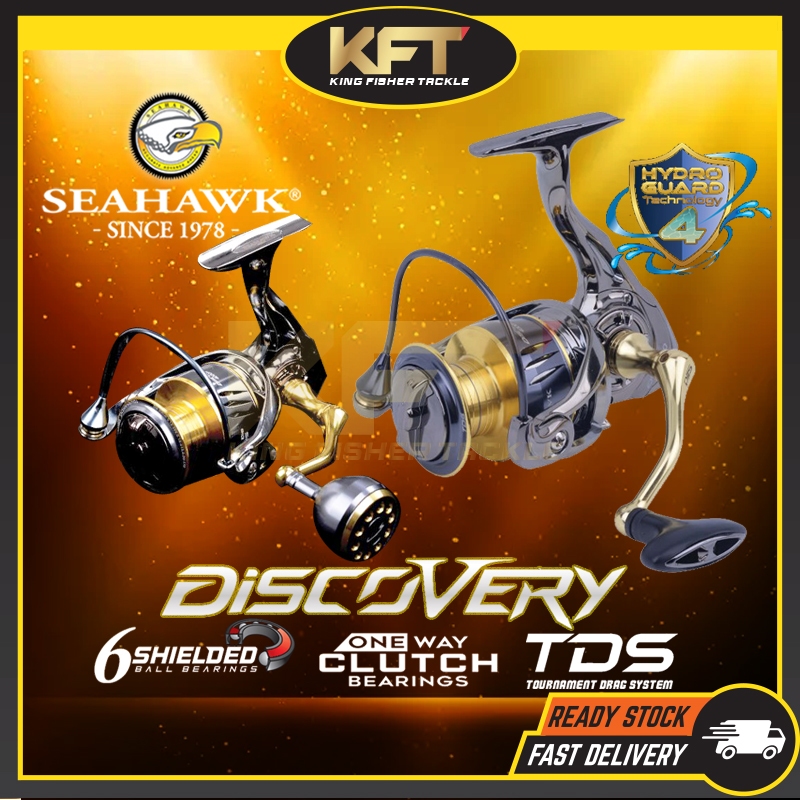 KFT Seahawk Discovery Spinning Fishing Reel Mesin Pancing Mancing SW ...