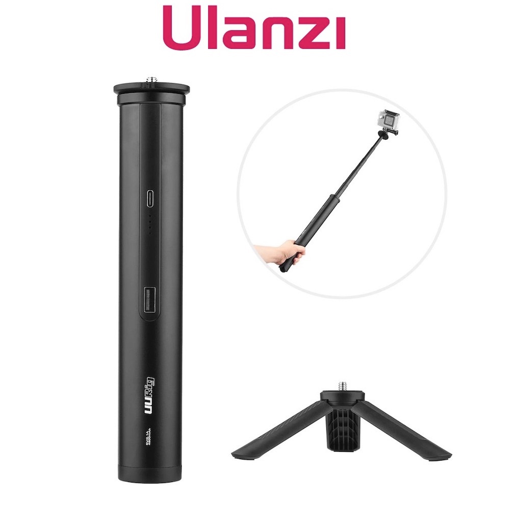Ulanzi UURIG A0010 4800mAh Powerbank Hand Grip Extendable Tripod Selfie ...